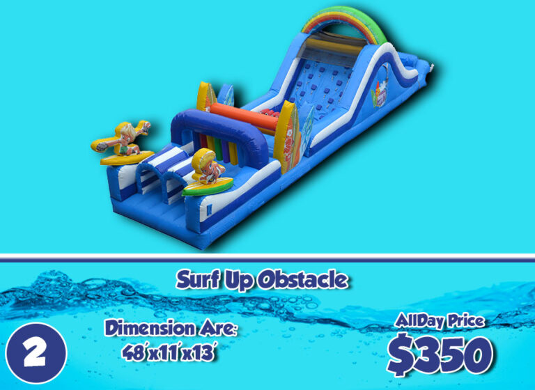 Surf Up Obstacle Course