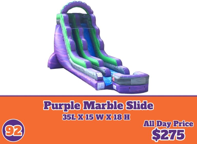 Purple Marble Slide